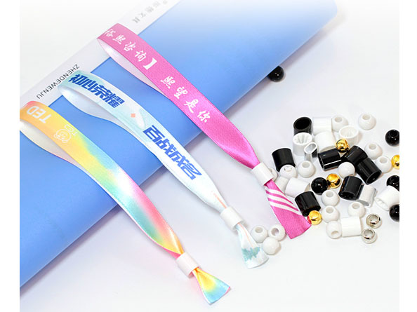 Party Supplier Custom Fabric Bracelet Festival Cloth Entrance Ticket ...